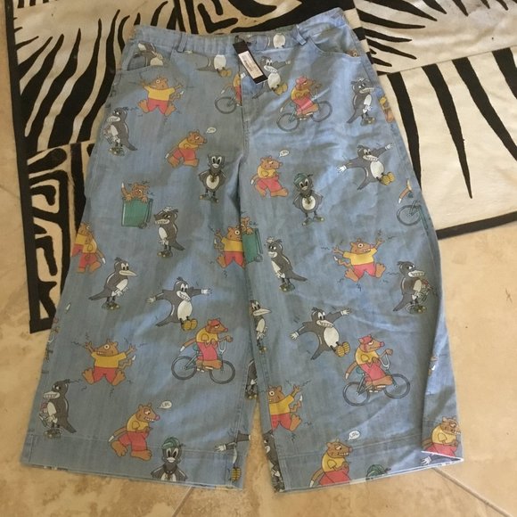 Dangerfield | Pants & Jumpsuits | Dangerfield Cute Critters Pants Size ...
